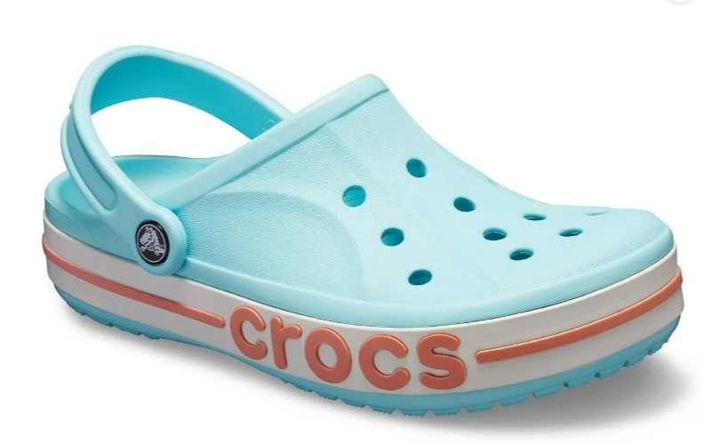 ᐈ CROCS Bayaband Clog Ice Blue/White голубые с розовым - купить в ...