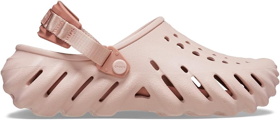 Crocs Echo Clog Peach – персиковые сабо унисекс купить