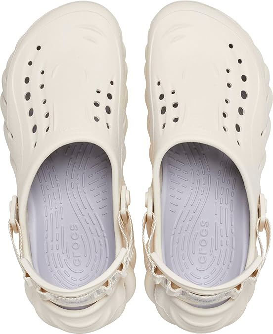 Crocs Echo Clog Stucco – бежевые сабо унисекс купить diada